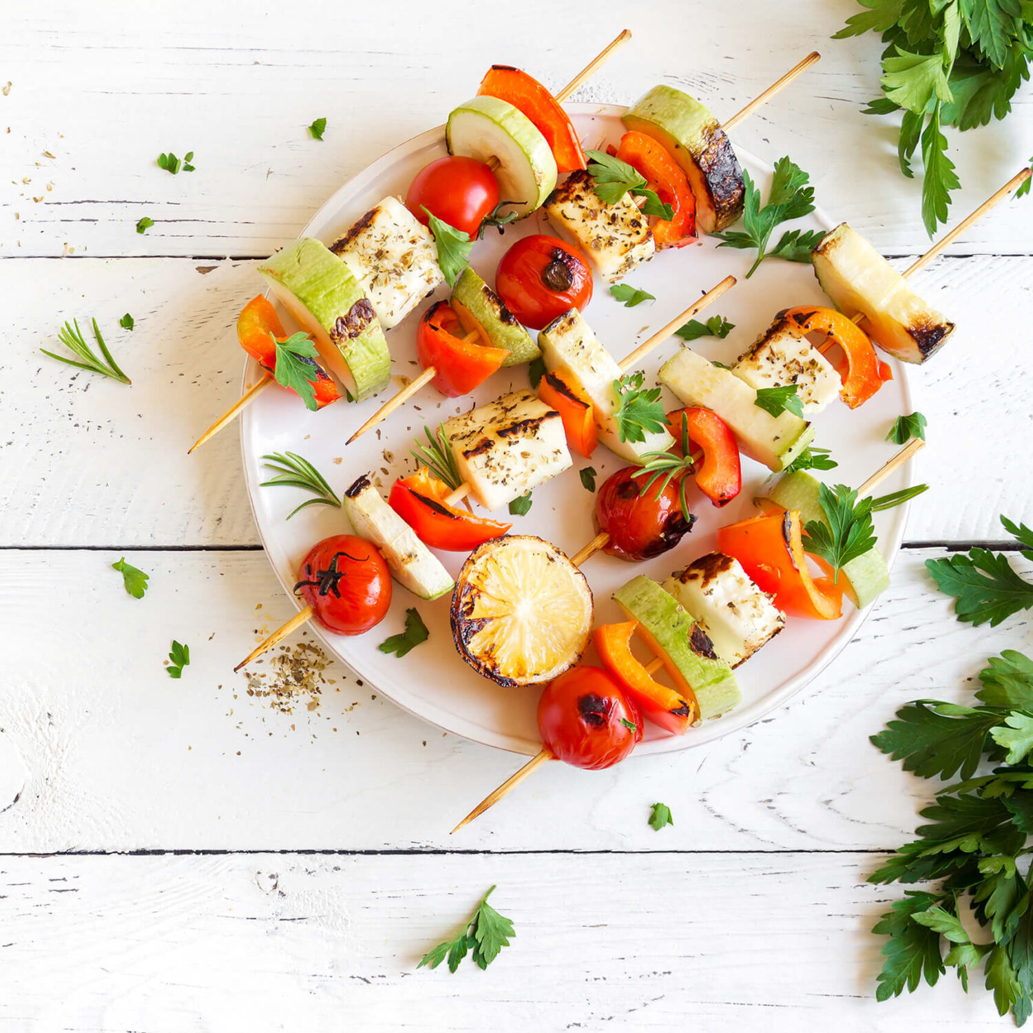 Brochettes de tofu et de légumes aux saveurs asiatiques | TOUGO